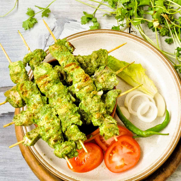 Marinated Pudina Chicken Tikka – Dera Farms