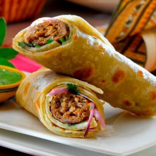 Mutton Seekh Roll – Dera Farms